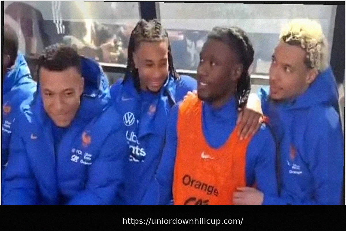 France vs. Colombia: The Amusing Bench Incident with Camavinga and Ekitike